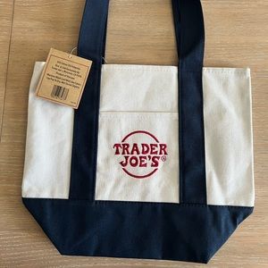 Trader Joe'S | Bags | New Limited Addition Trader Joes Mini Canvas Tote ...